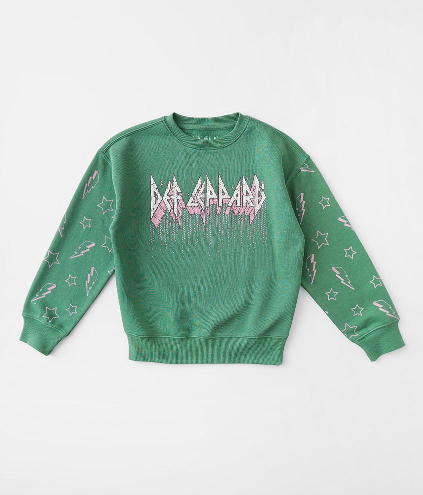 Girls - Goodie Two Sleeves Def Leppard Band Pullover - Girl's ... Girls - Goodie Two Sleeves Def Leppard Band Pullover - Girl's ...