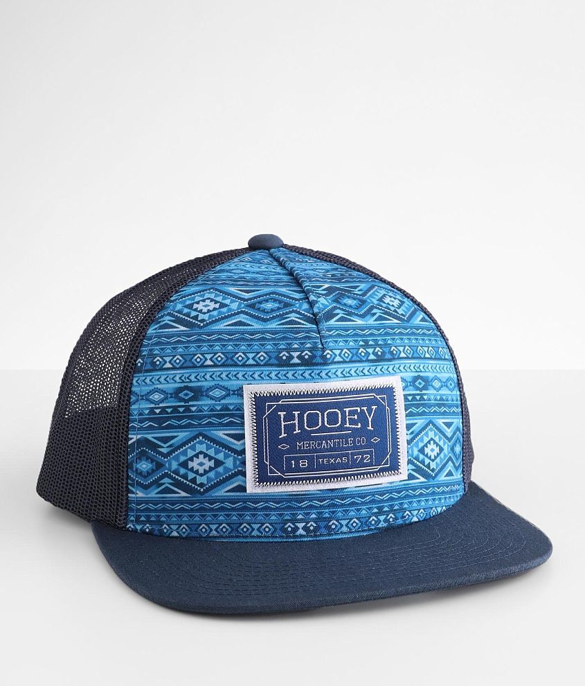 Hooey Doc Trucker Hat - Men's Hats in Blue Black | Buckle