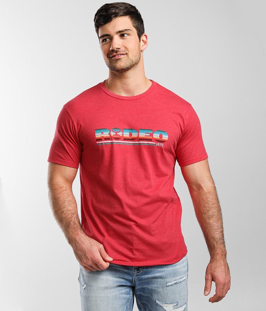 Hooey Rodeo T-Shirt - Men's T-Shirts in Red | Buckle