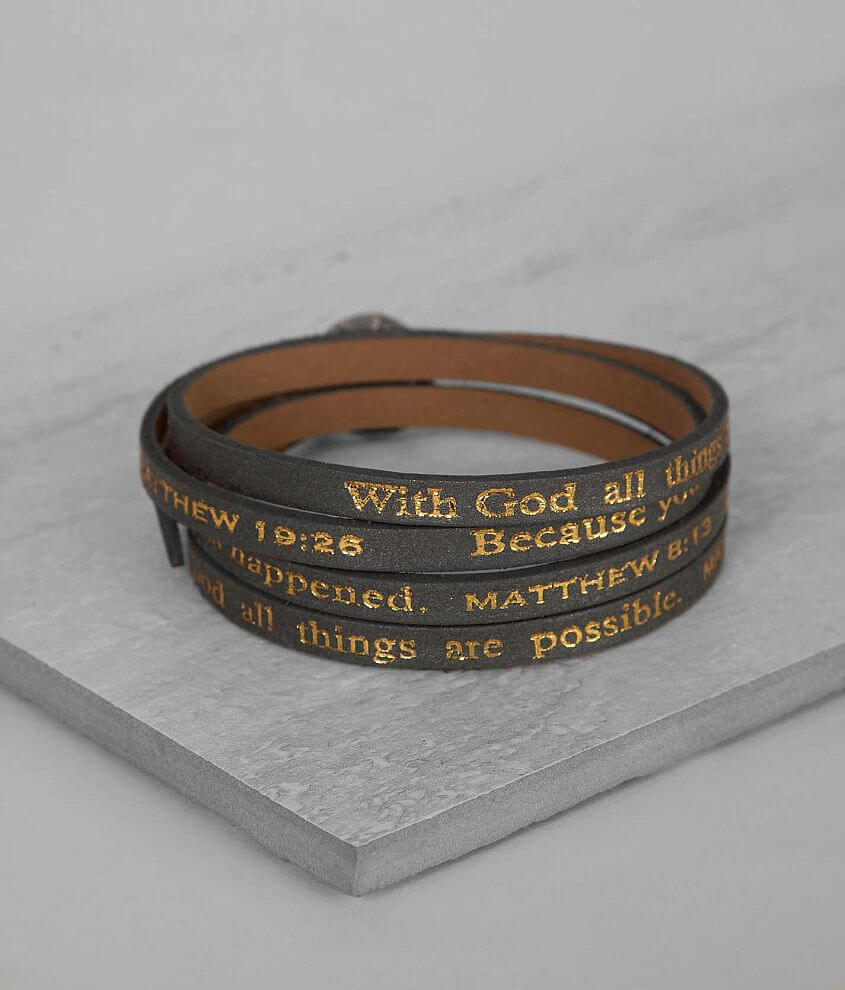 Good Work(s) Sacred Wrap Bracelet - Women's Jewelry in Moss | Buckle