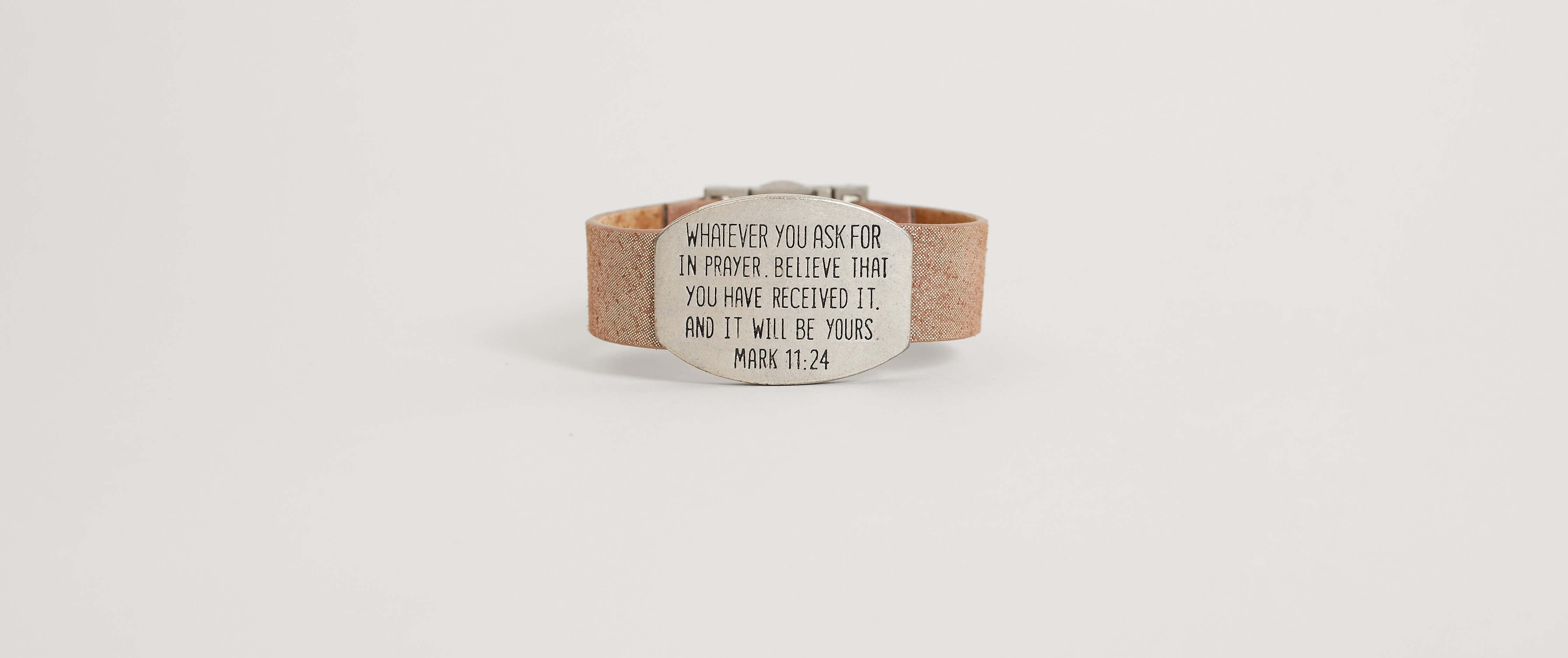 Good Work(s) Mark 11:24 Bracelet - Women's Jewelry in Stardust Mocha ...