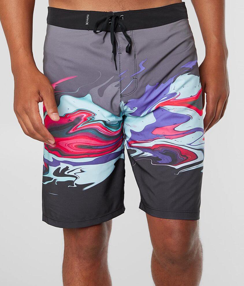 Hurley Phantom Voodoo Stretch Boardshort - Men's Swimwear in Black | Buckle