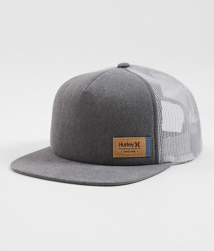 Hurley Cardiff Trucker Hat - Men's Hats in Dark Grey | Buckle