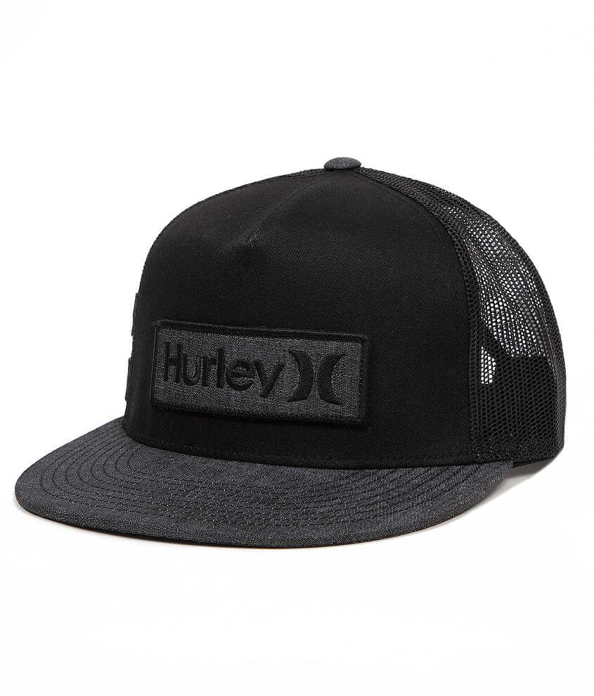 Hurley Block Locals Trucker Hat - Men's Hats in Black | Buckle