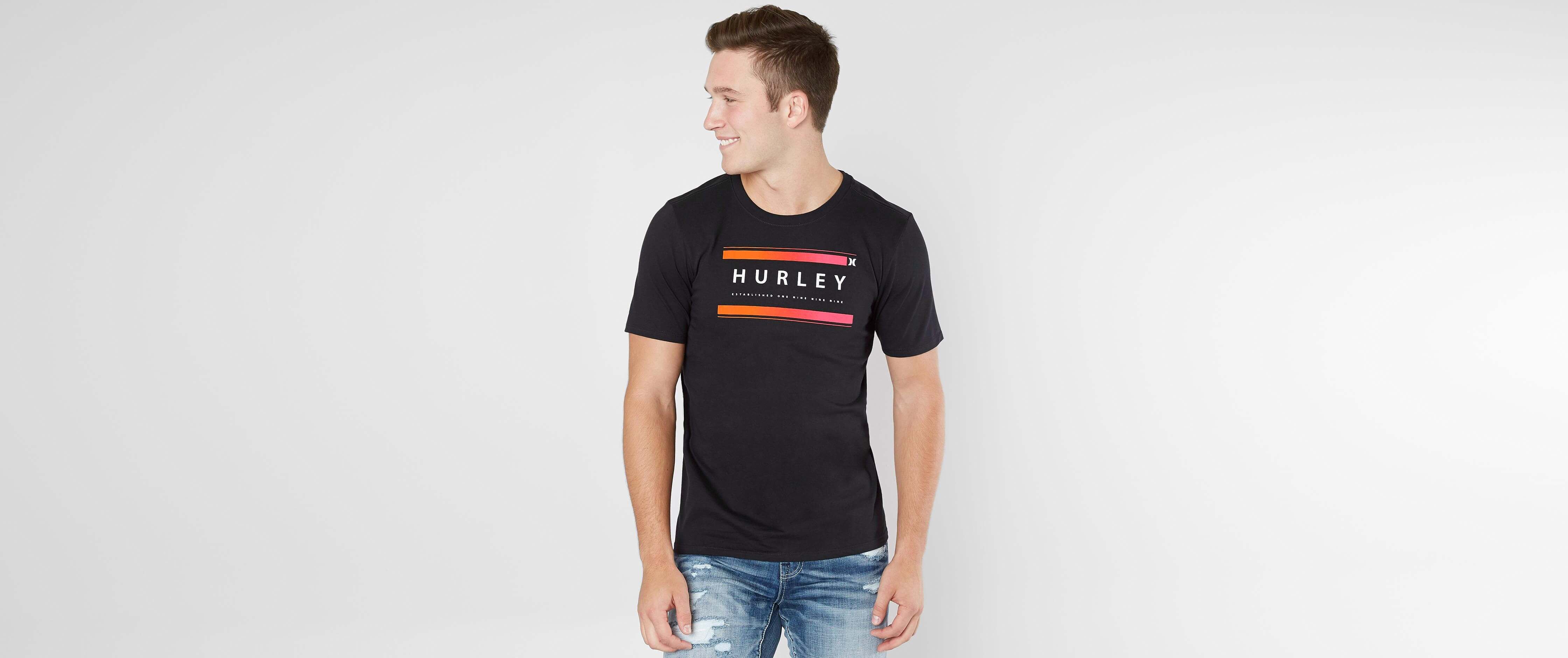 Hurley Bouncer T-Shirt - Men's T-Shirts in Black | Buckle