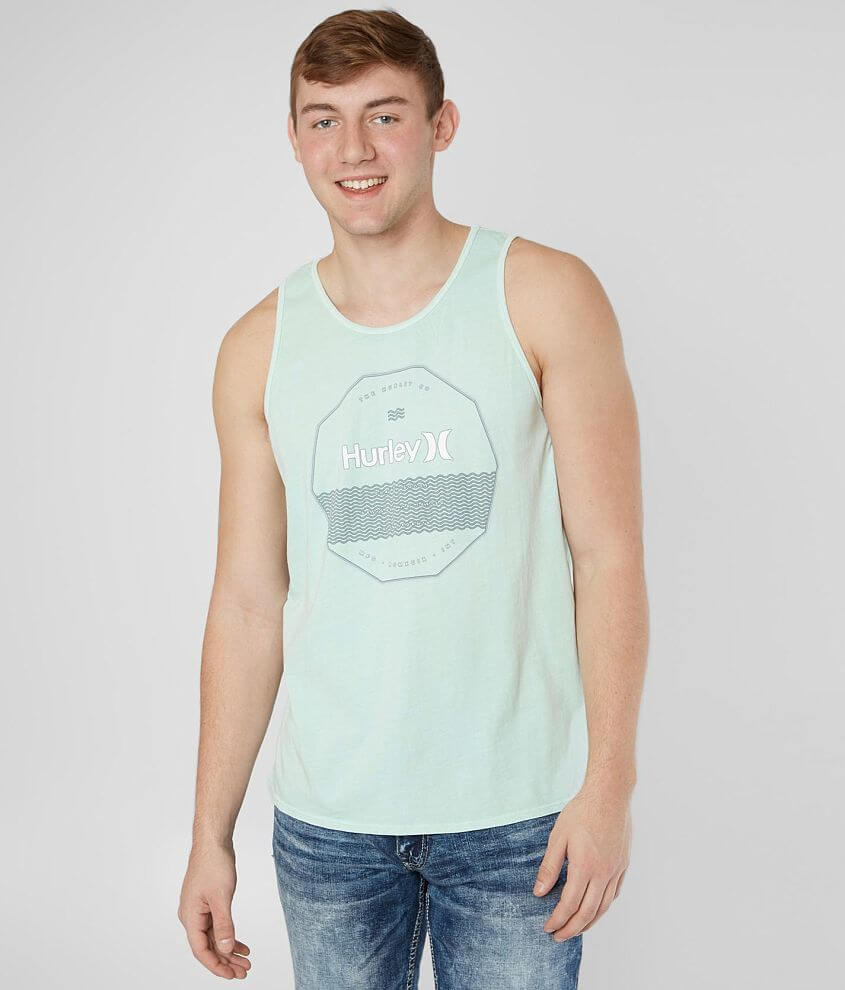 Hurley Swellagon Tank Top - Men's Tank Tops in Mint Foam | Buckle