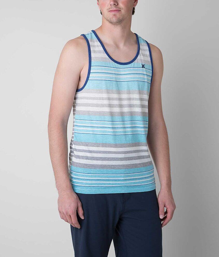 Hurley The Fight Tank Top - Men's Tank Tops in Grey | Buckle