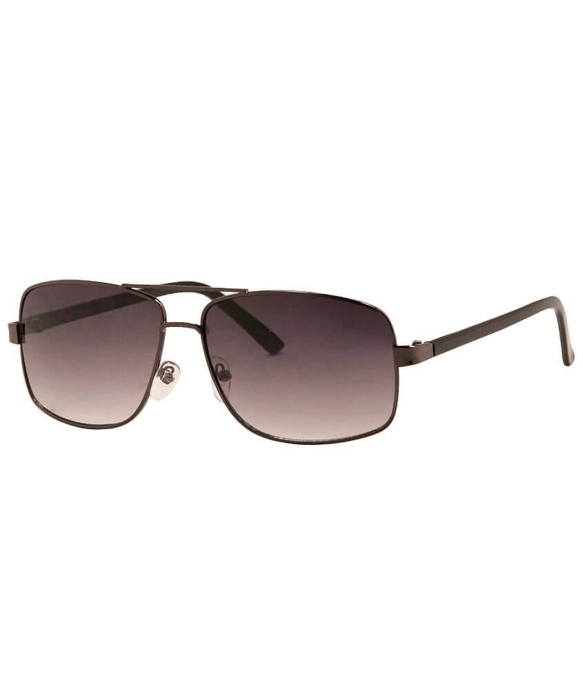 Bke Square Aviator Sunglasses Mens Sunglasses And Glasses In Gunmetal