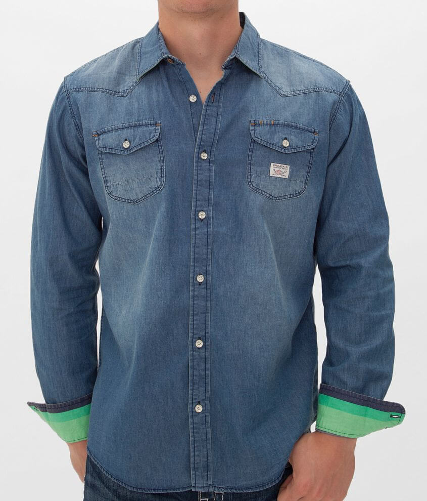 Projek Raw Washed Shirt - Men's Shirts in Denim | Buckle