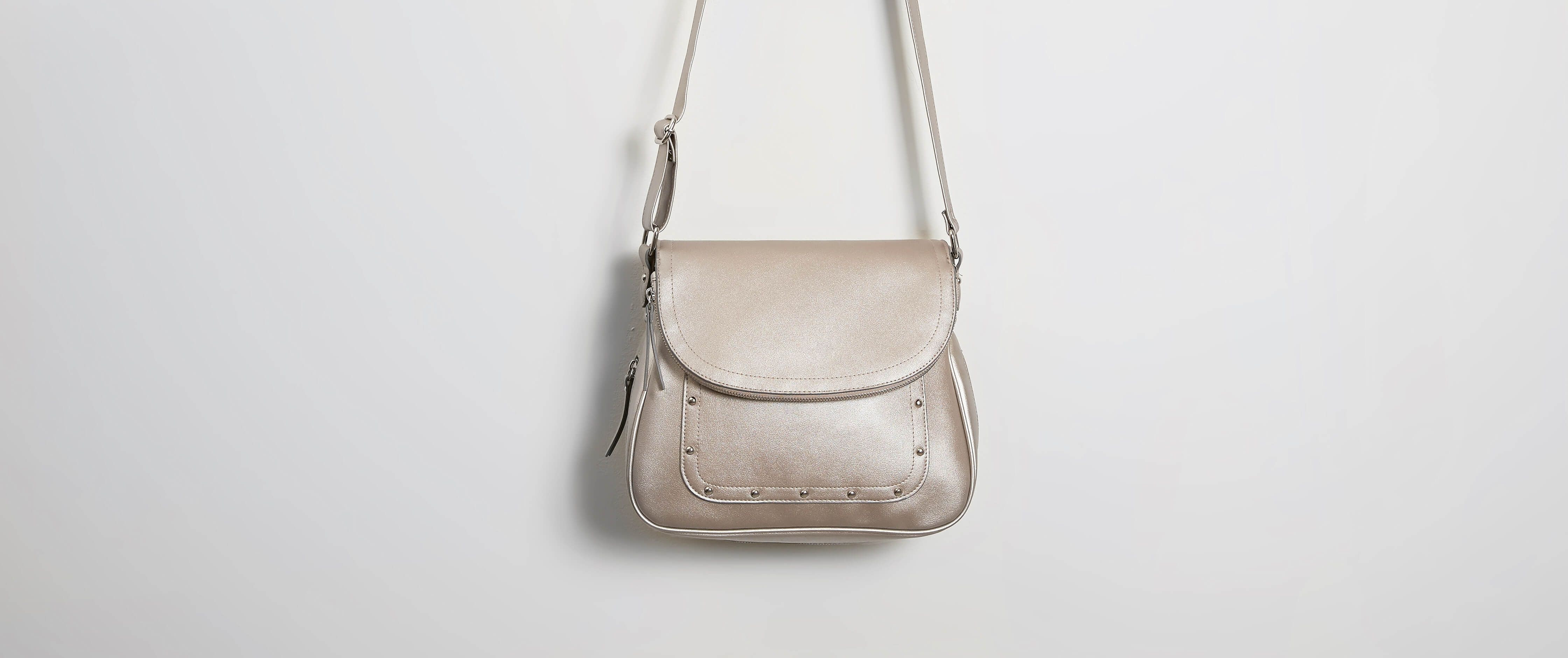 Dolce Girl Bling Gusset Purse - Women's Accessories in Champagne | Buckle