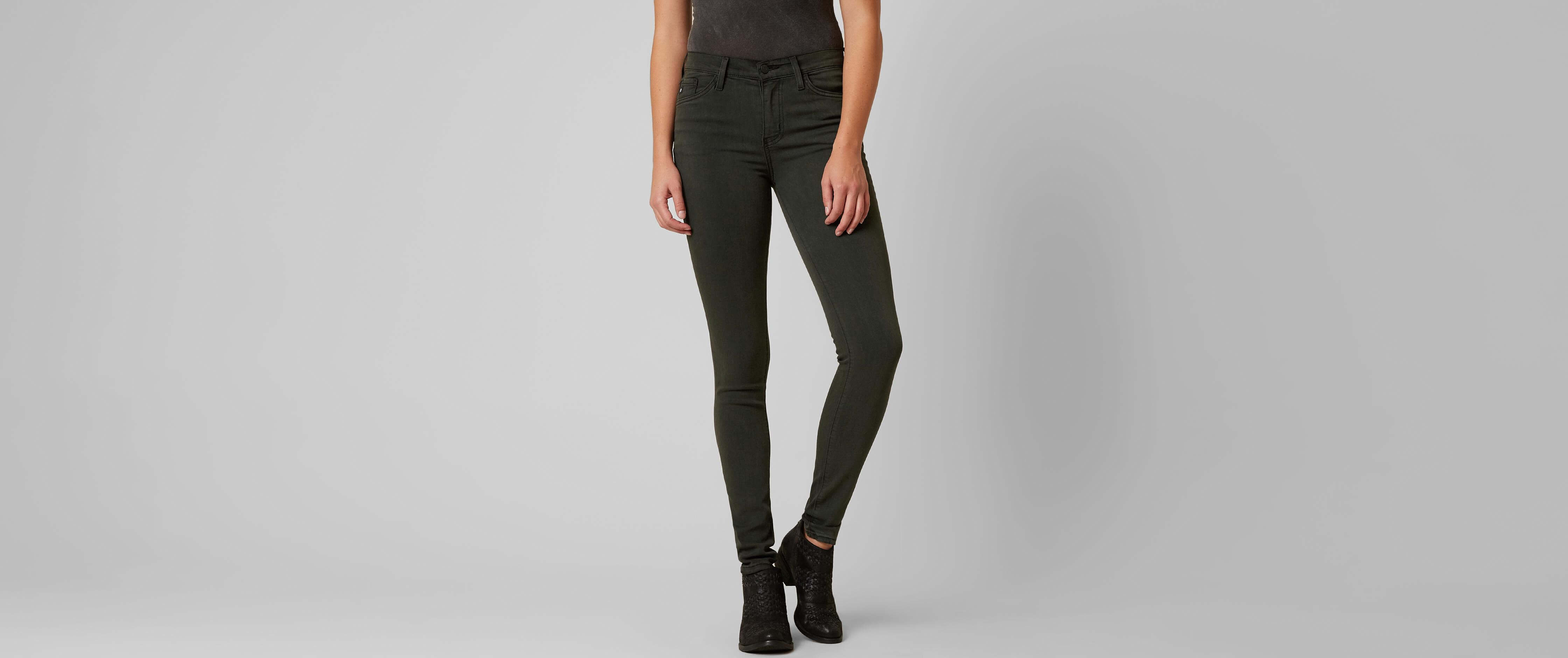 KanCan Mid Rise Skinny Stretch Jean Women s Jeans In Thyme Spray Buckle