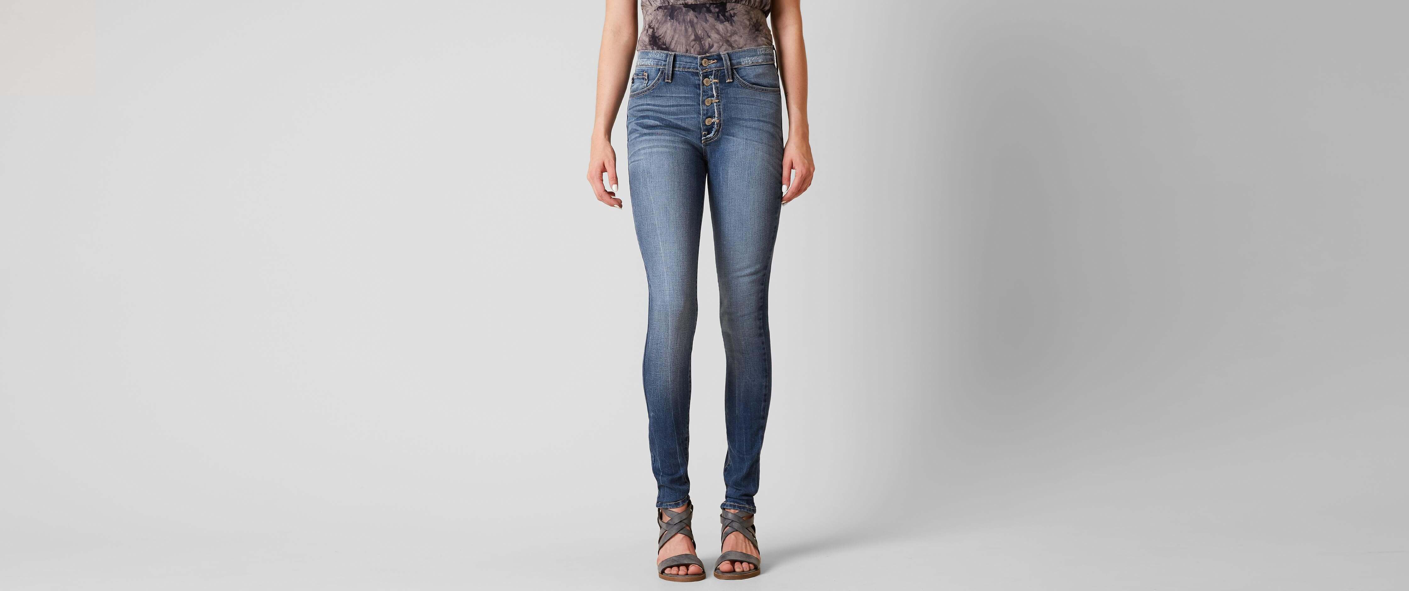 KanCan High Rise Skinny Stretch Jean - Clothing in Saffron | Buckle