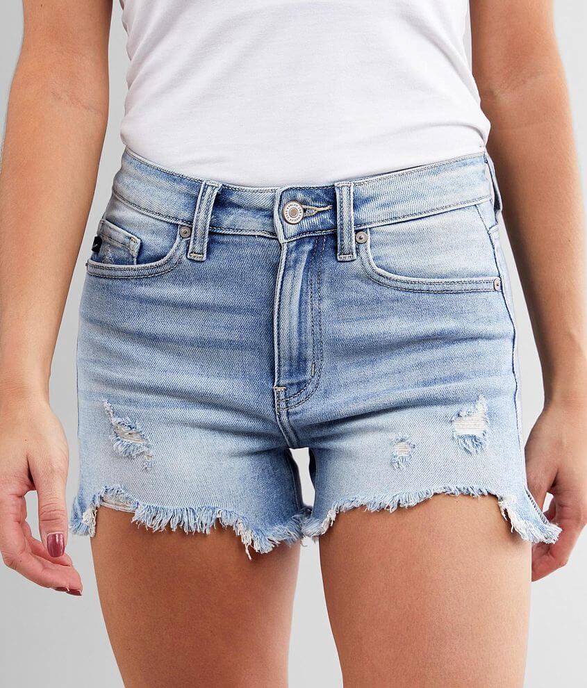KanCan High Rise Stretch Short - Women's Shorts in MD Wash | Buckle