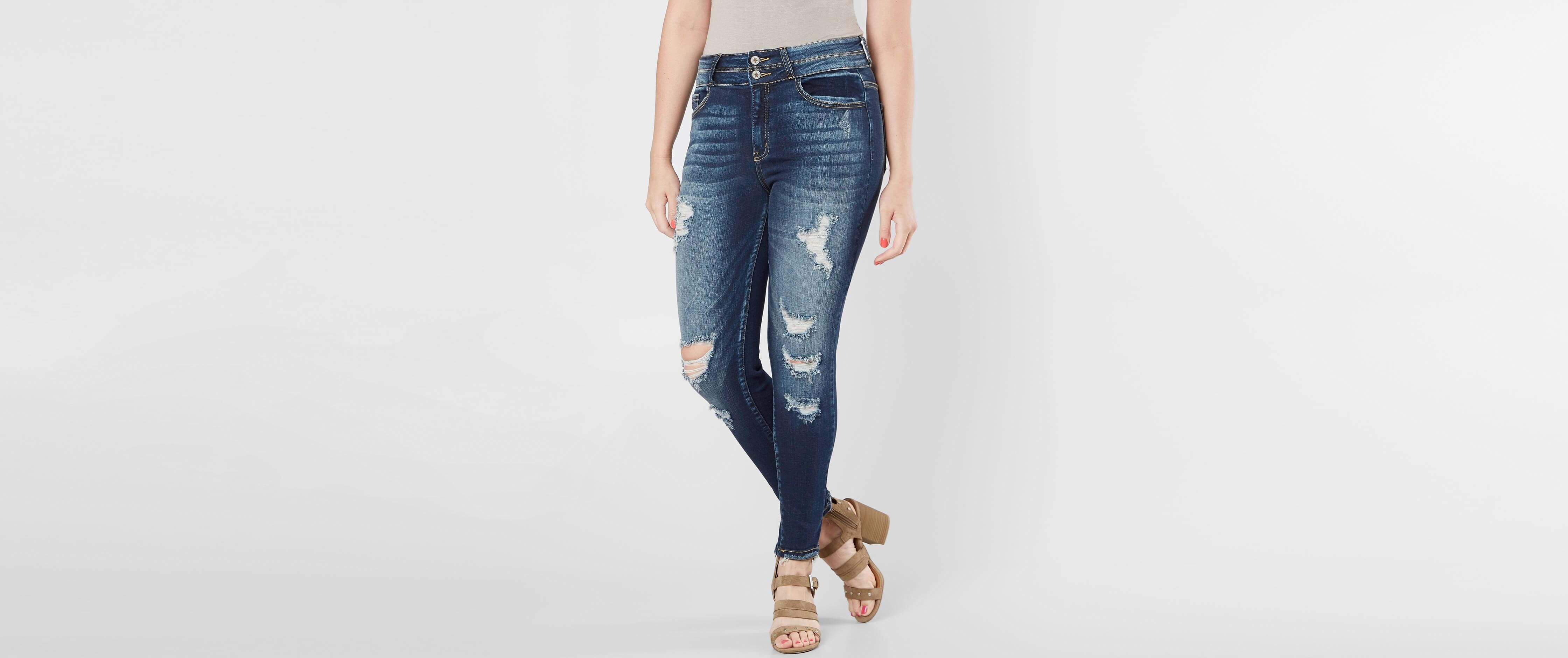 KanCan Kurvy Ultra High Ankle Skinny Stretch Jean - Women's Jeans in ...