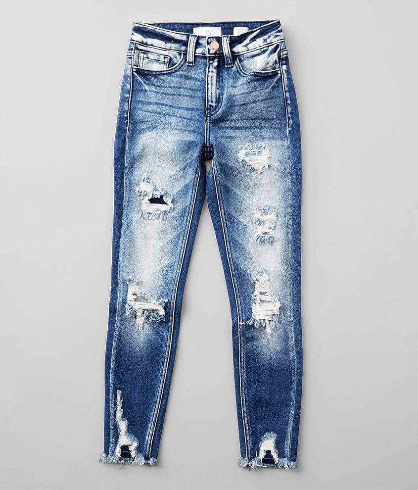 Girls - KanCan Signature Slim High Rise Ankle Jean - Girl's Jeans in ...