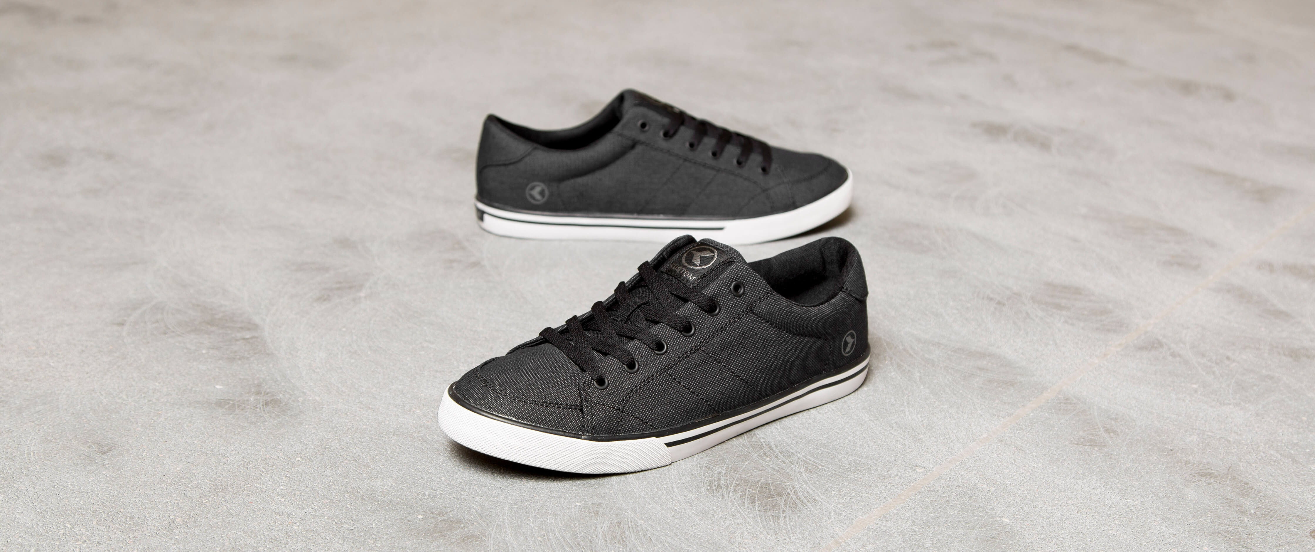 Kustom Kramer Shoe - Men's Shoes in Black Micro | Buckle