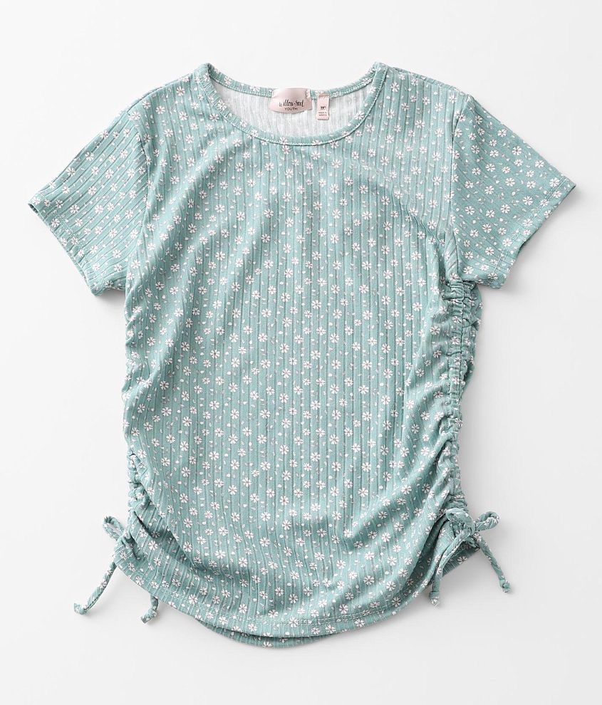 Girls - Willow & Root Cinch Tie Top - Girl's Shirts/Blouses in Mint ...
