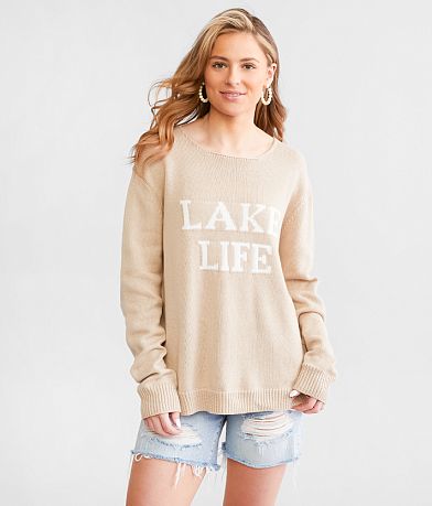 Gilli Lake Life Sweater - Women's Sweaters in Taupe | Buckle