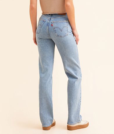 Levi's® Premium Ribcage Straight Jean - Women's Jeans in Samba Tango ...