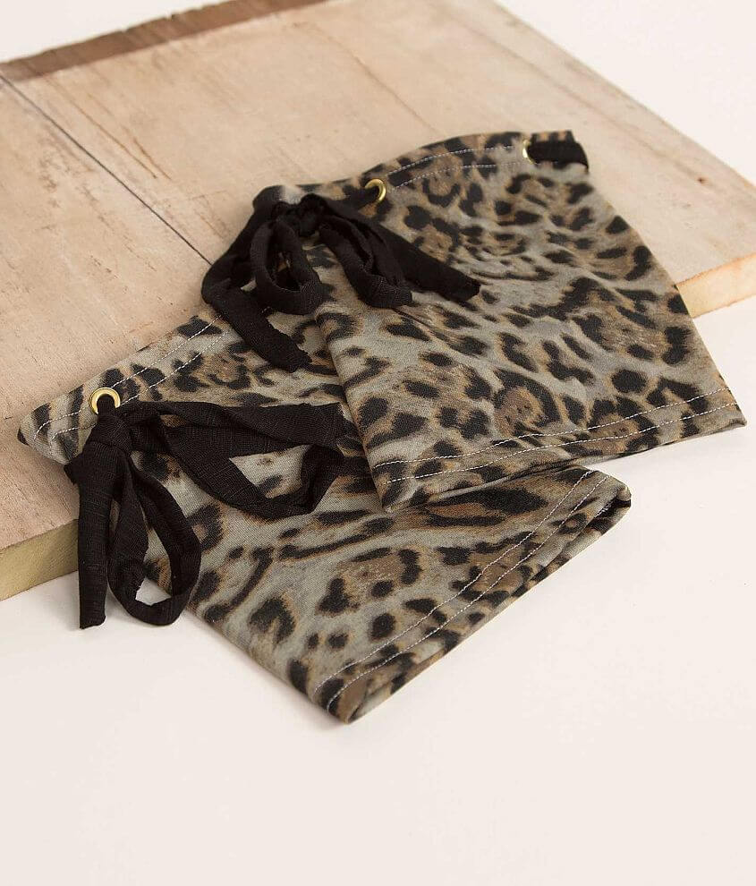 Little Boot Peep Put A Bow On It Boot Topper - Women's Socks in Leopard ...