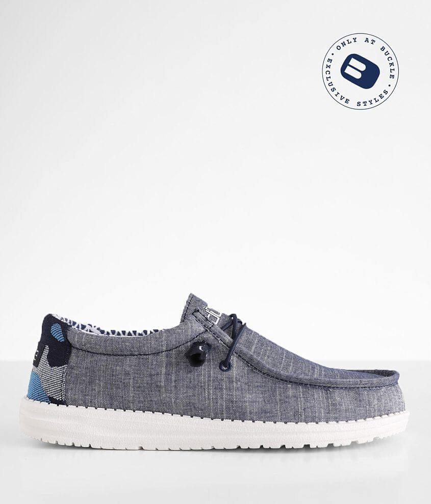Hey Dude Wally Shoe Mens Shoes In Tide Buckle