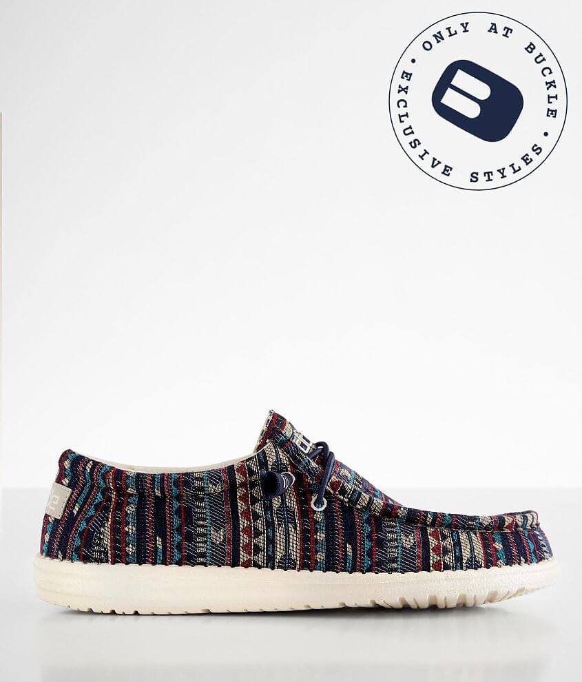 Hey Dude Wally Shoe - Men's Shoes in Native | Buckle