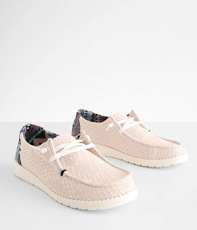 Hey Dude Wendy Boho Shoe - Women's Shoes in Boho Aztec Pink | Buckle