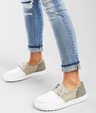 Hey Dude Wendy Tri-Color Shoe - Women's Shoes in Tri Colors | Buckle