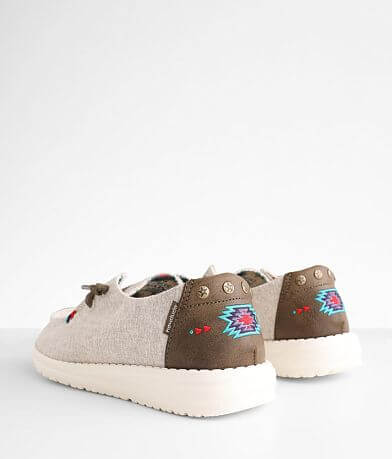 Hey Dude Wendy Rodeo Shoe - Women's Shoes in Rodeo Wheat Aztec | Buckle