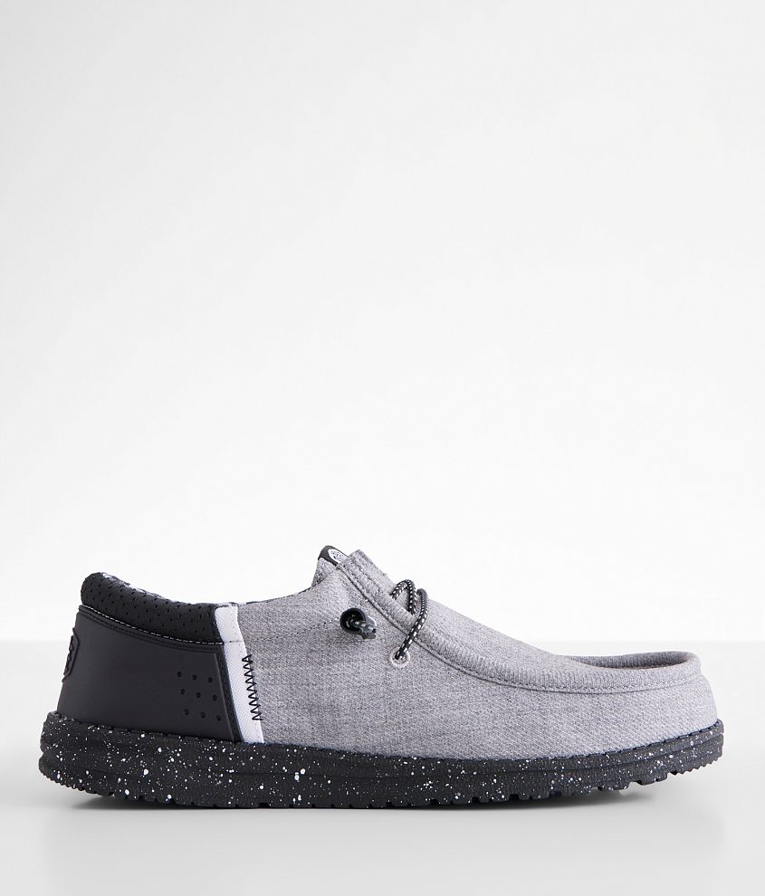 HEYDUDE™ Wally Funk Break Papaya Shoe - Men's Shoes in Light Grey | Buckle
