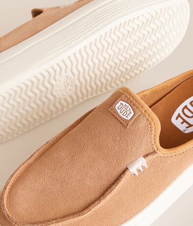 HEYDUDE™ Austin Lift Leather Mule Shoe - Women's Shoes in Tan | Buckle