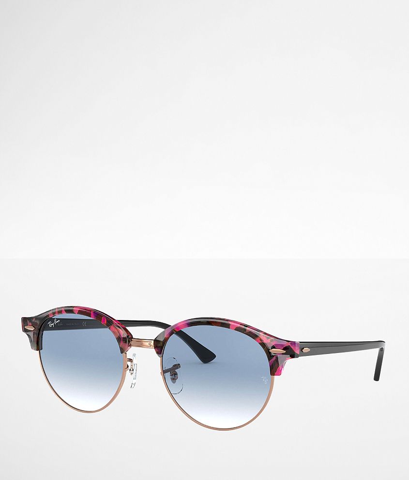 Ray-Ban® Clubround Fleck Sunglasses - Women's Sunglasses & Glasses in ...