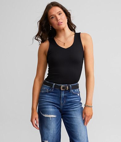 Buckle Black Shaping and Smoothing Tank Top - Women's Tank Tops in ...