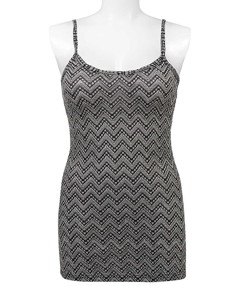 BKE Chevron Tank Top - Women's Tank Tops in Black White | Buckle