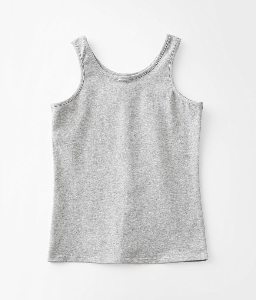 Girls - BKEssentials Wide Strap Tank Top - Girl's Tank Tops in Heather ...