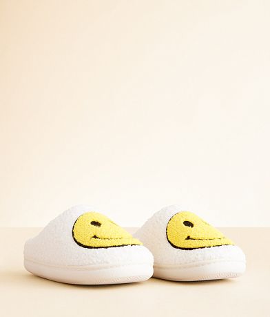 Girls - Mia Little Cozi Smiley Slipper - Girl's Shoes in Yellow Smiley ...
