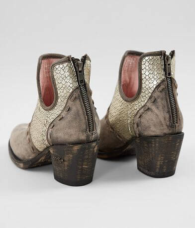 Miss Macie Hush Ur Mouth Leather Ankle Boot - Women's Shoes in Brown ...