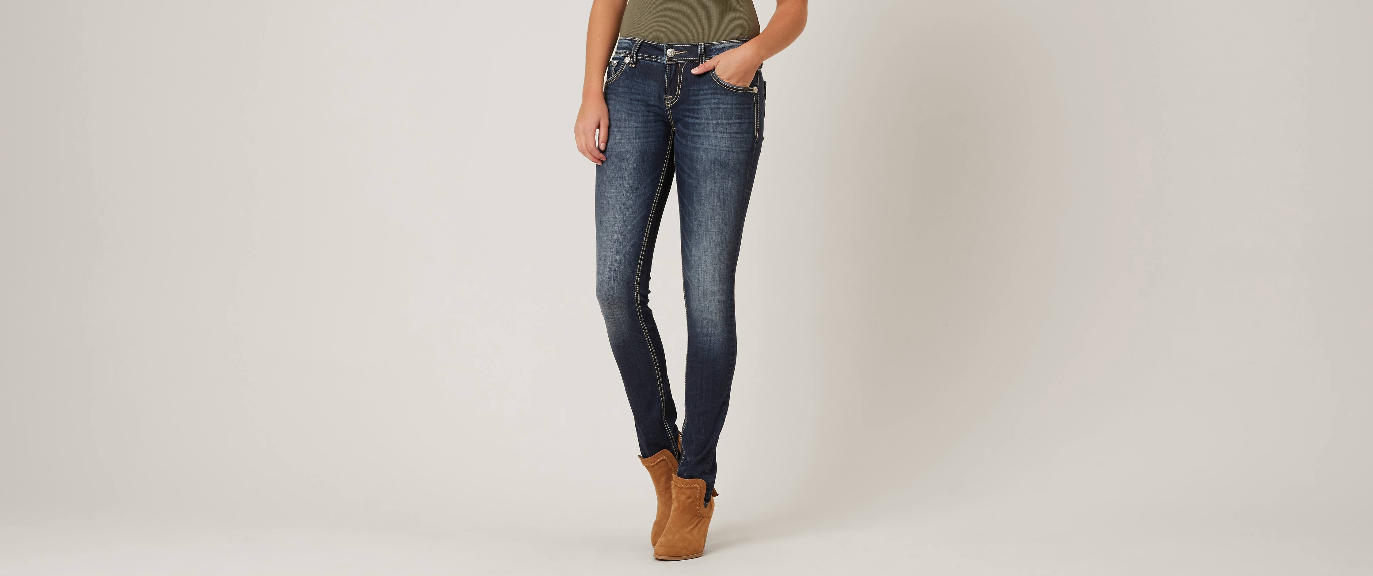 Miss Me Signature Skinny Stretch Jean - Women's Jeans in DK 478 | Buckle