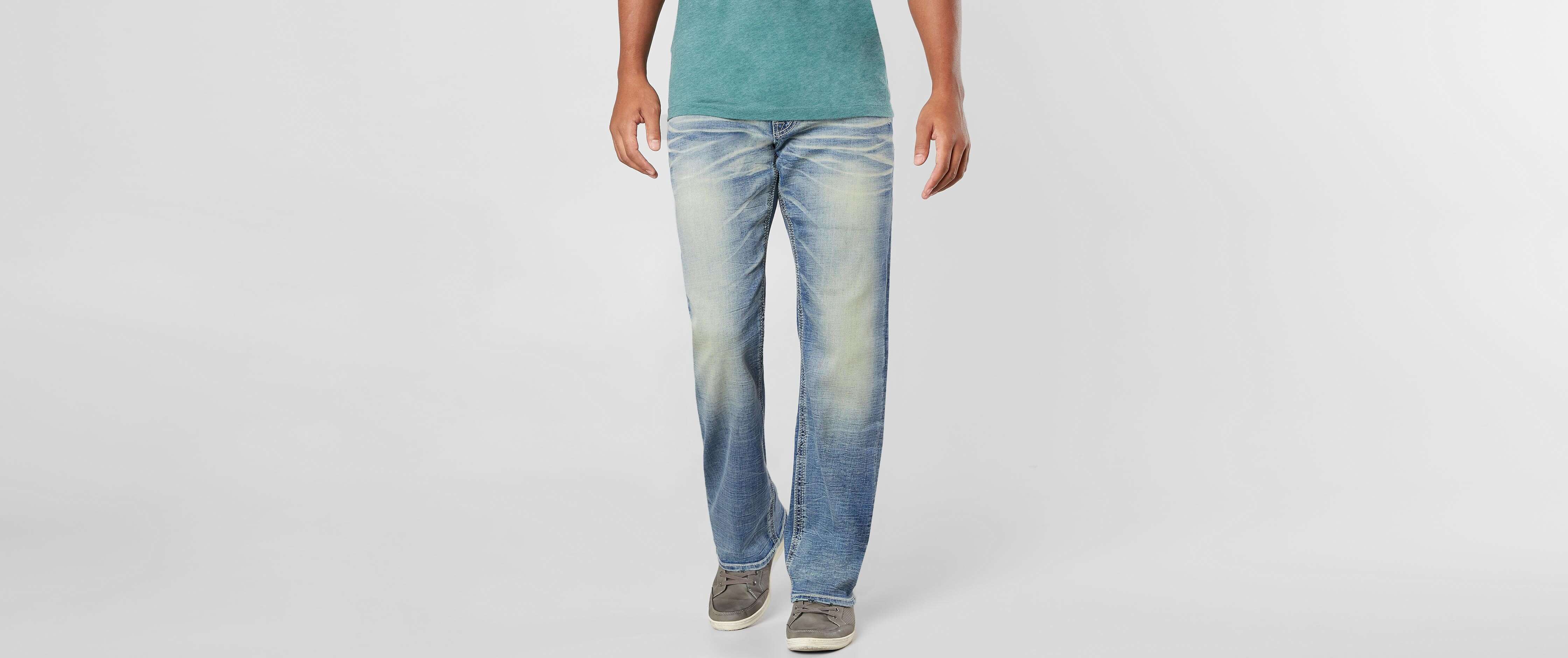 Salvage Anarchy Relaxed Straight Stretch Jean - Men's Jeans in Bayou ...