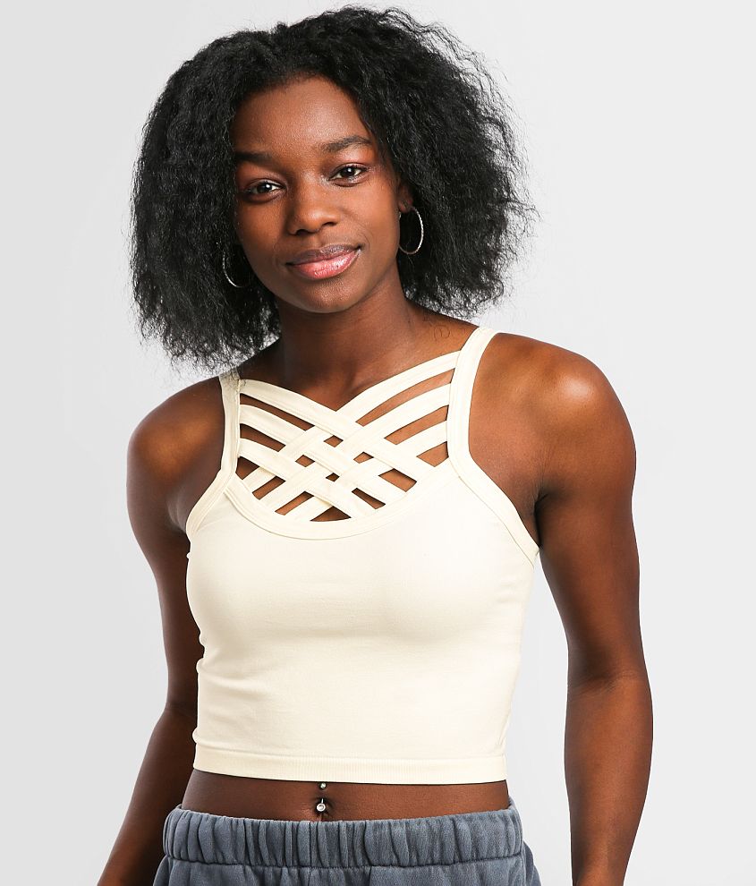 Daytrip Criss Cross Full Coverage Bralette - Women's Bandeaus/Bralettes ...