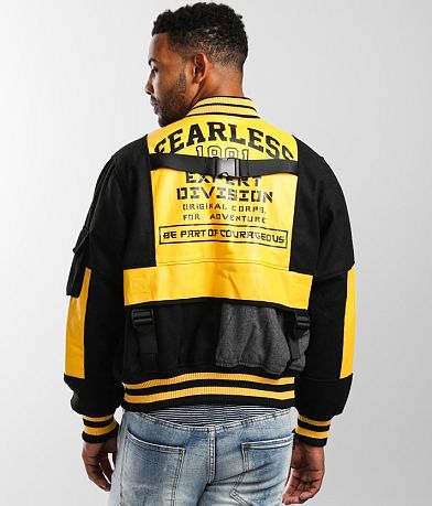 Smoke Rise® Varsity Jacket - Men's Coats & Jackets in Black | Buckle