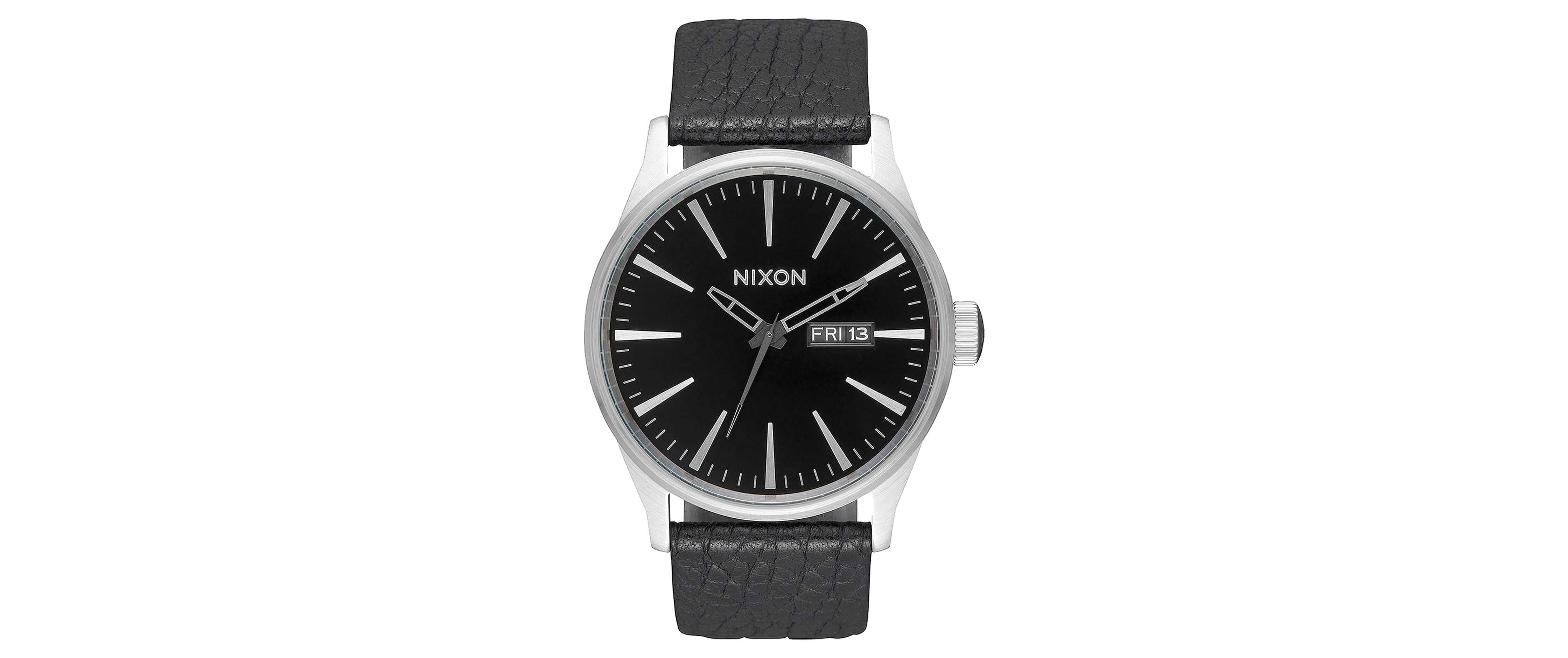 Nixon The Sentry Watch - Men's Watches in Black Gunmetal Black | Buckle