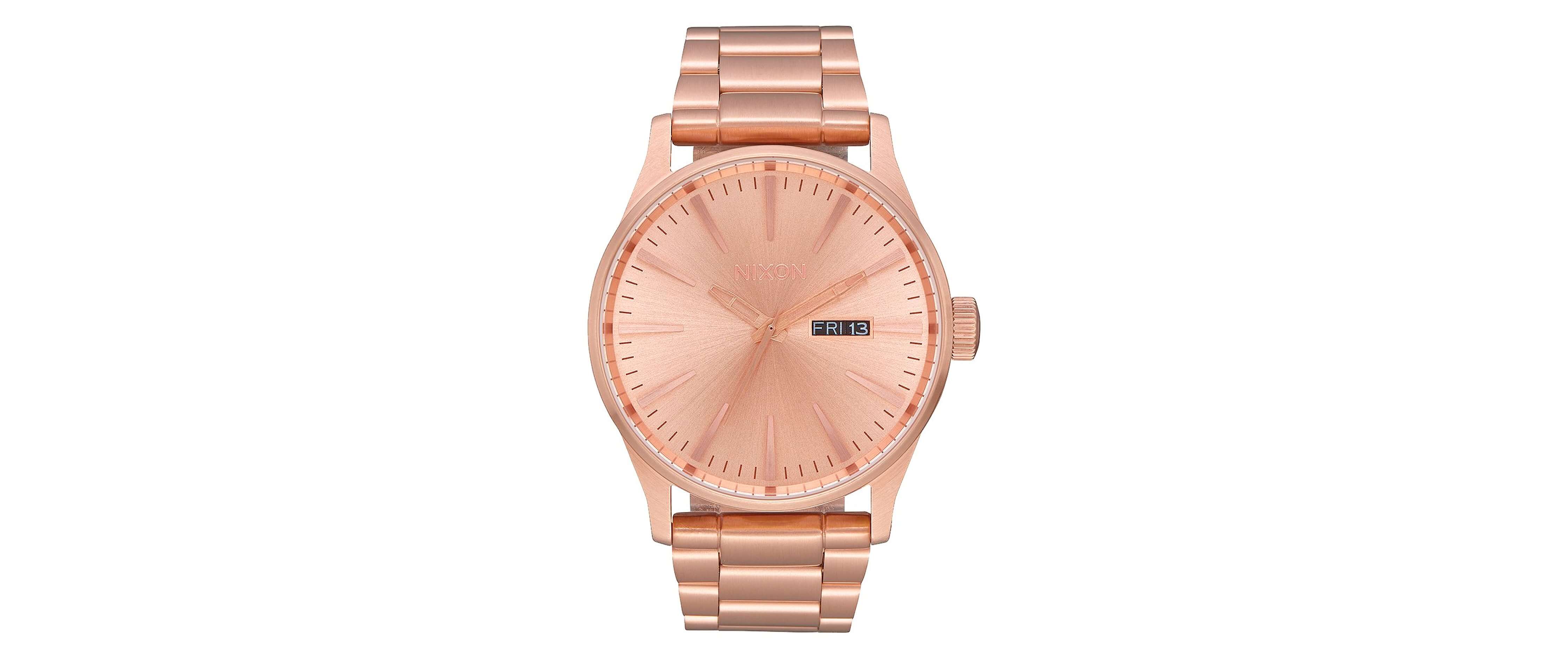 Nixon The Sentry Watch - Men's Watches in All Rose Gold | Buckle