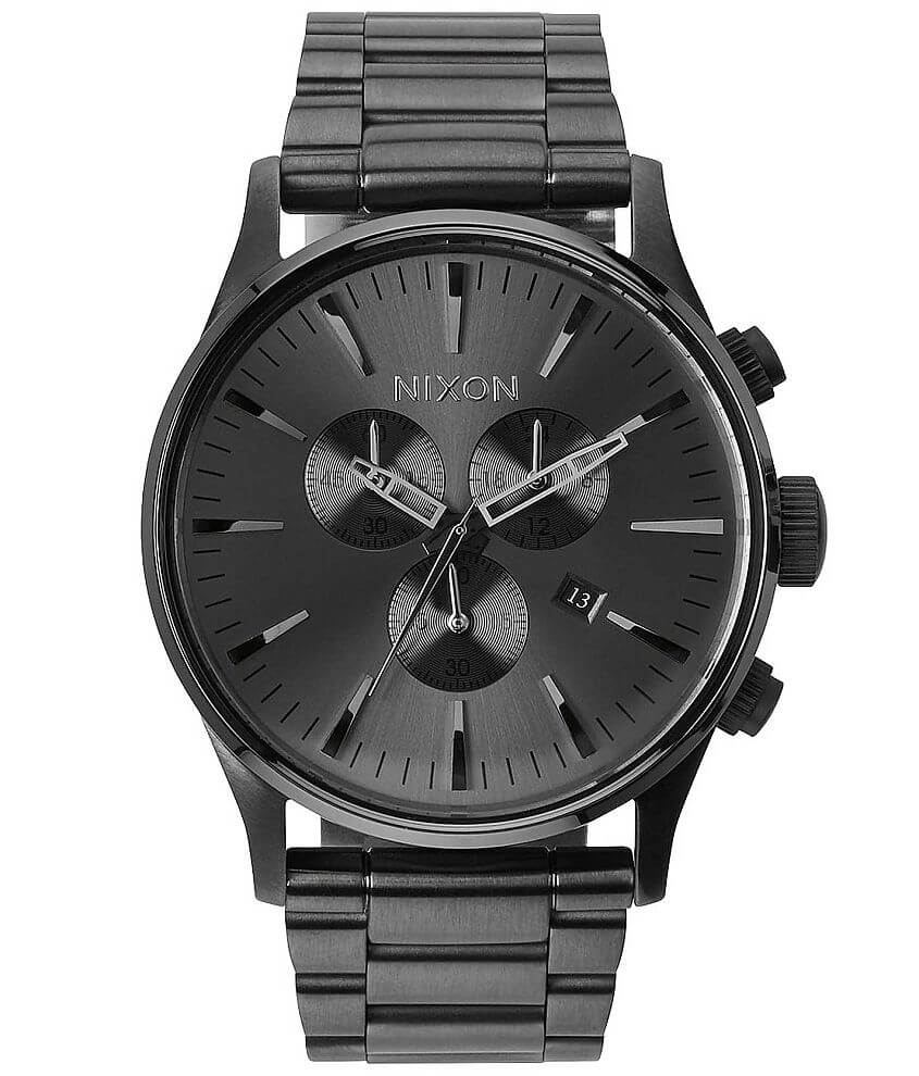 Nixon The Sentry Watch - Men's Watches in All Gunmetal | Buckle