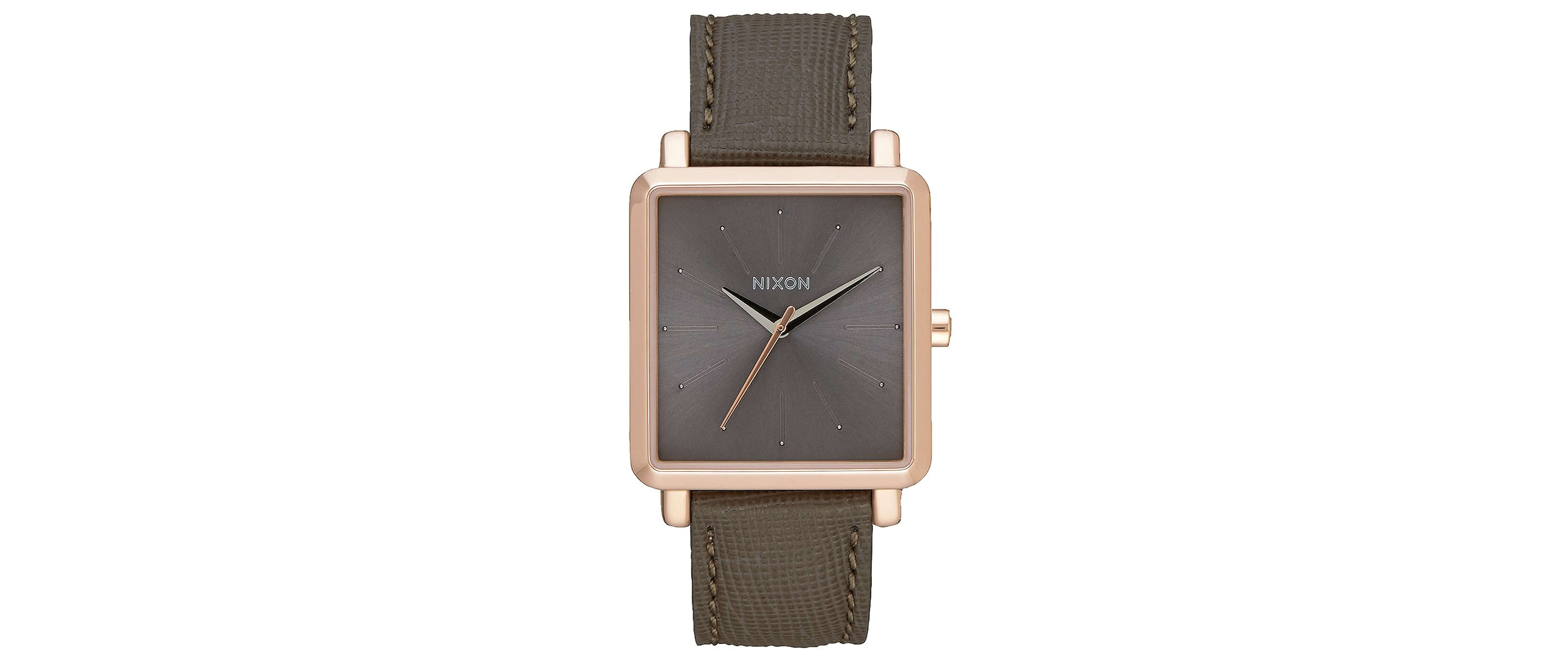 Nixon K Squared Watch - Women's Watches in Rose Gold Taupe | Buckle