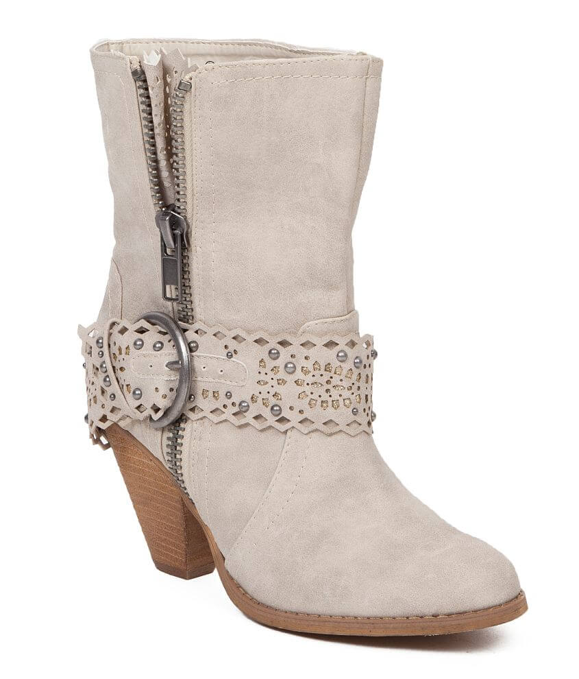 Not Rated Glitter Prairie Boot - Women's Shoes in Cream | Buckle