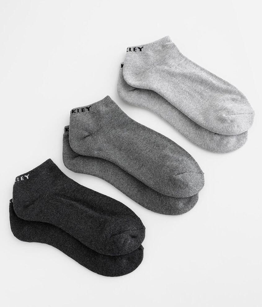 Oakley 3 Pack Sport Socks - Men's Socks in New Granite Heather | Buckle