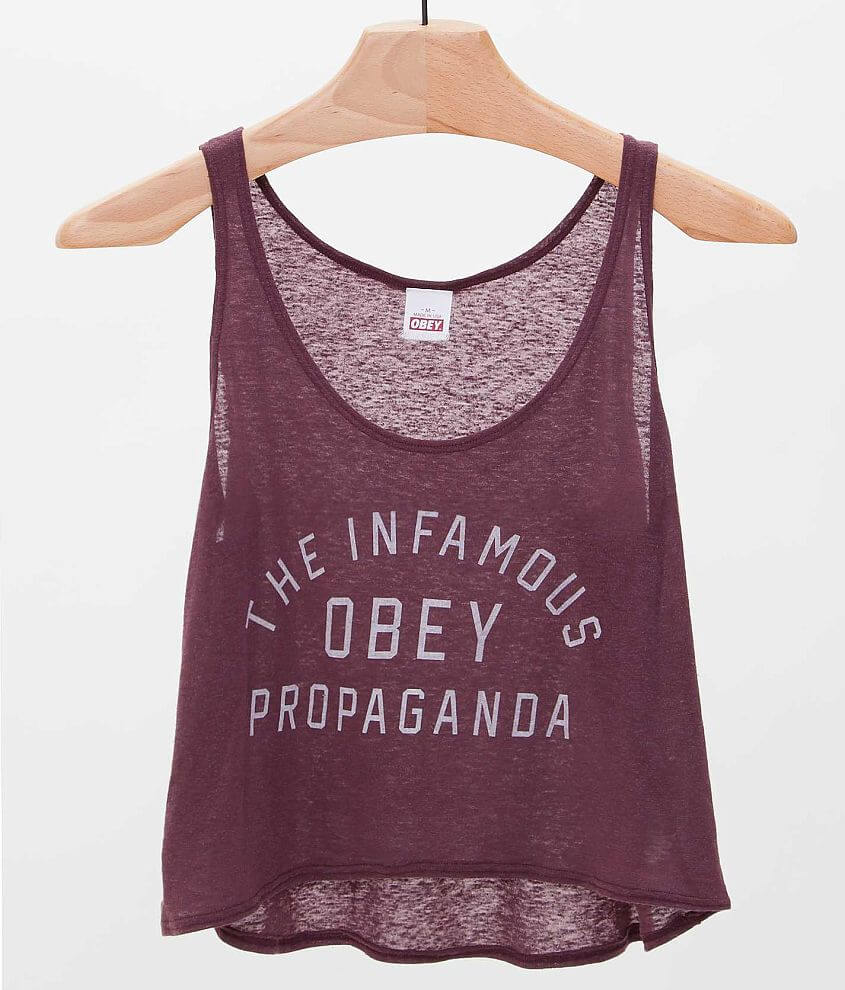 OBEY Infamous Break Up Tank Top - Women's Tank Tops in Port Royale | Buckle