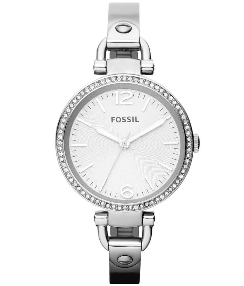 Fossil Georgia Watch - Women's Accessories in Silver | Buckle