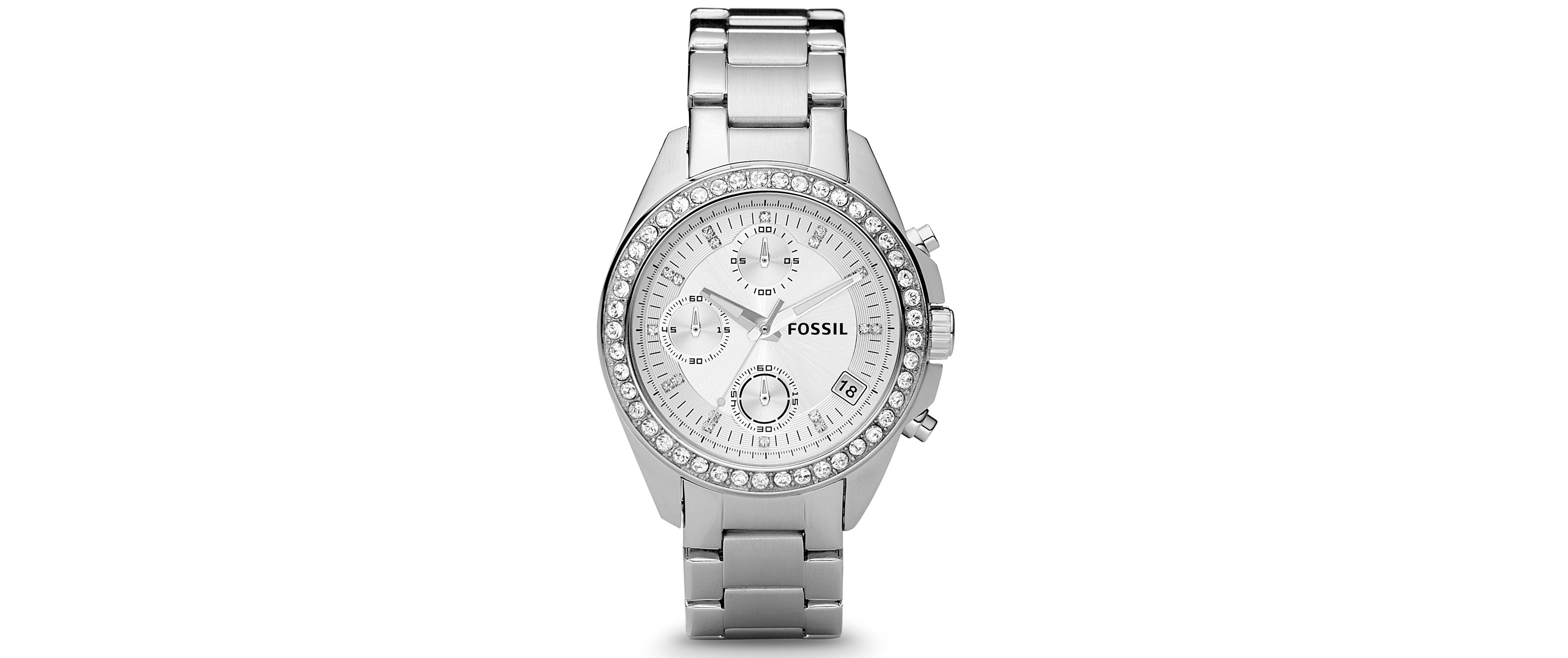 Fossil Decker Watch - Women's Watches in Silver | Buckle